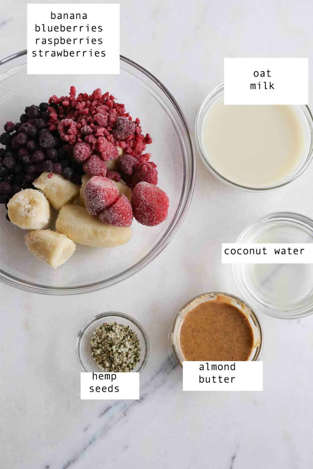 Berry Smoothie No Yogurt - Two Raspberries