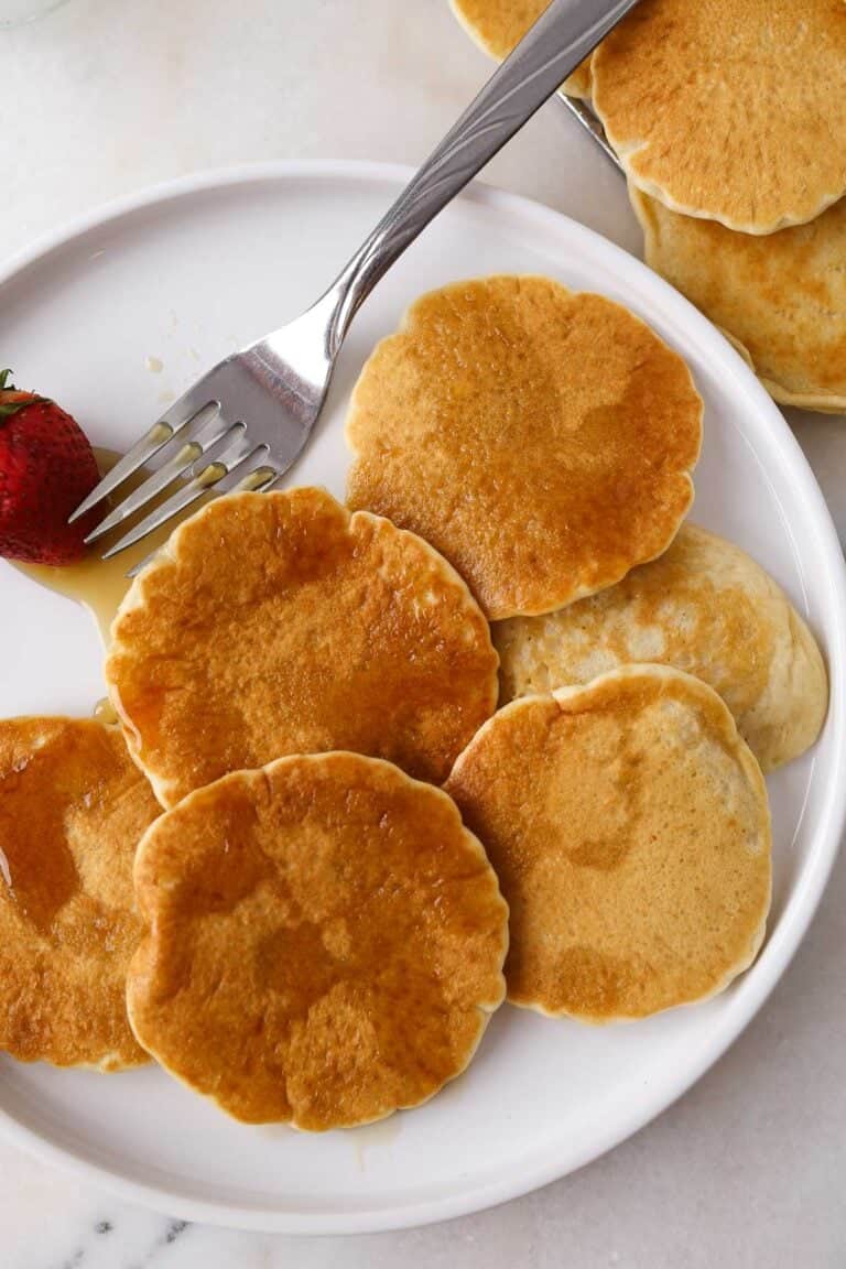 Mini Pancakes - Two Raspberries